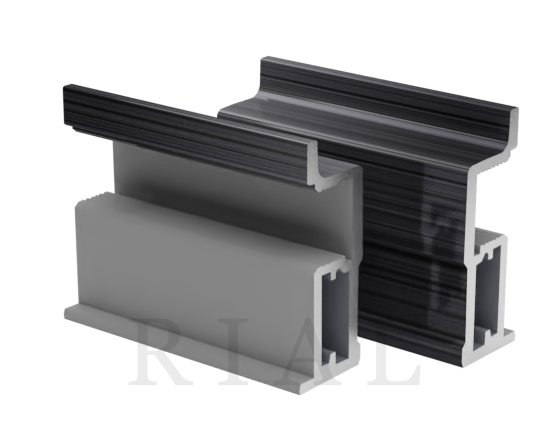 KO03 Профиль-ручка (асимметричная) | Компания RIAL.PRO